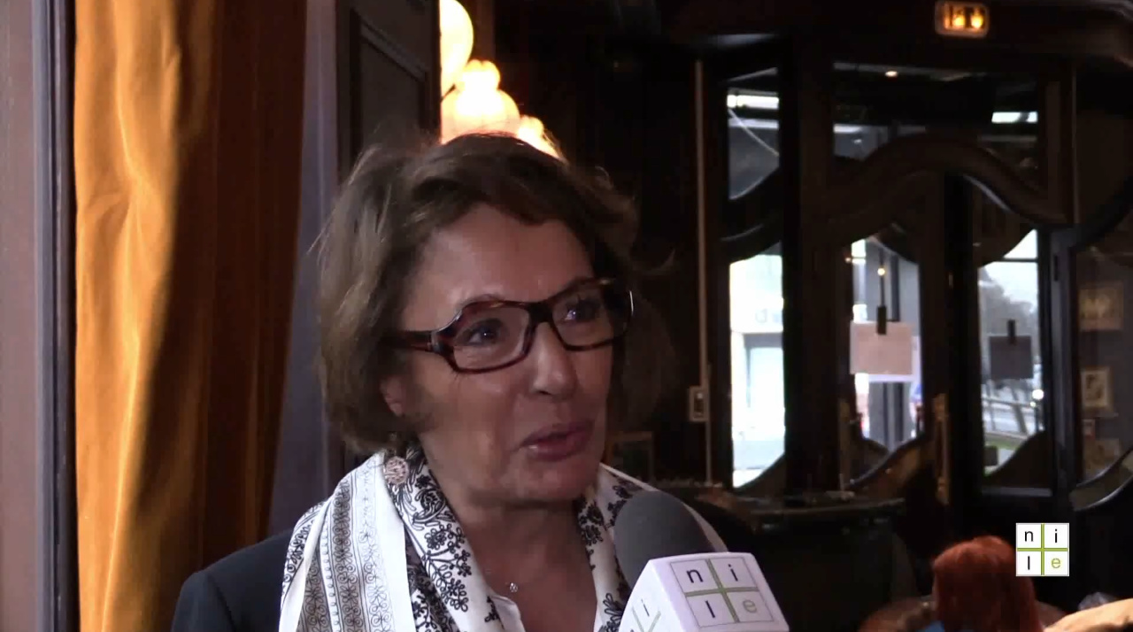 Café nile avec Anne-Marie Armantéras de Saxcé - nilenile